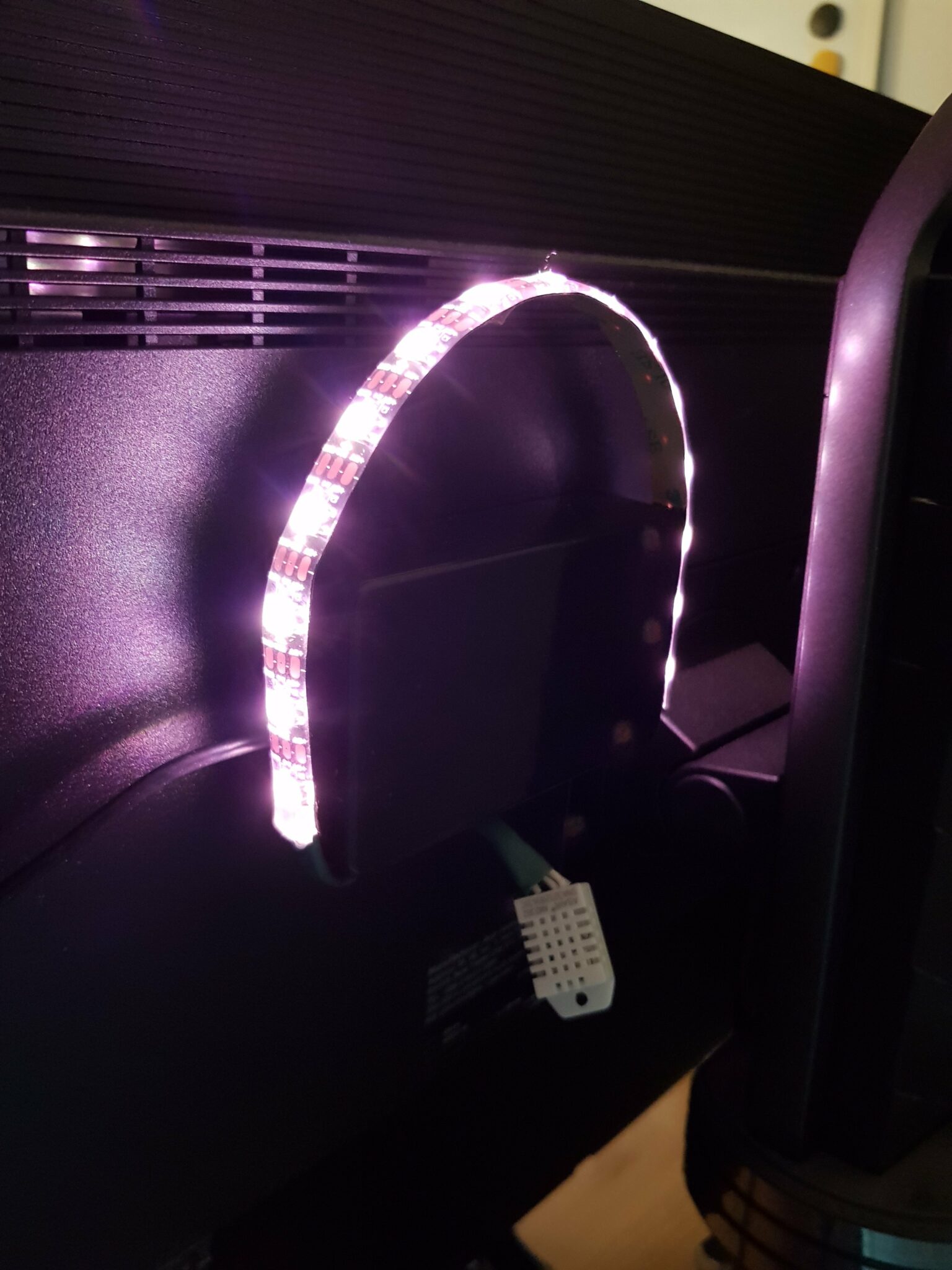 Making sure it’s cozy – IoT Neopixel LED stripe ambient light with ...